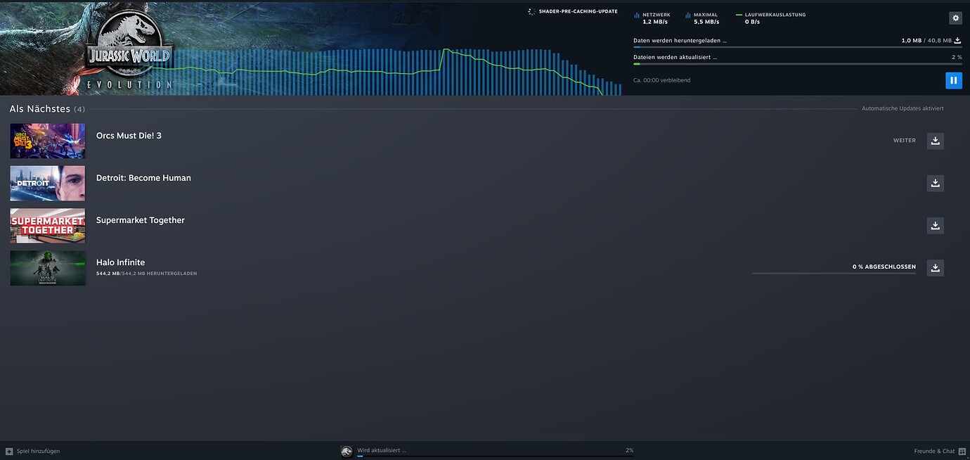 Daily Steam Games Updates \ SHADER-PRE-CACHING-UPDATE - Issues ...