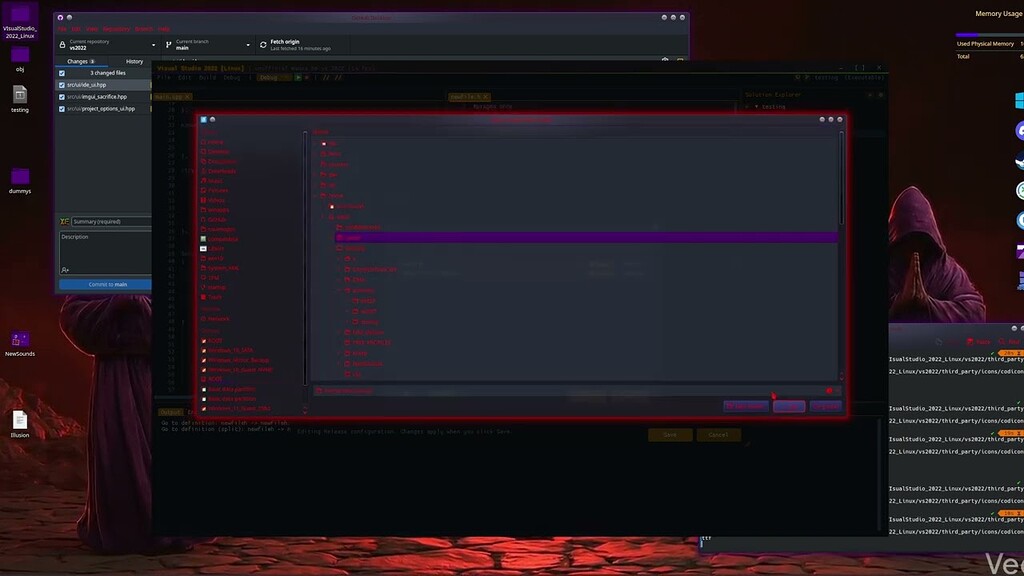 Visual Studio 2022 IDE Clone for Linux (unofficial) [with video ...