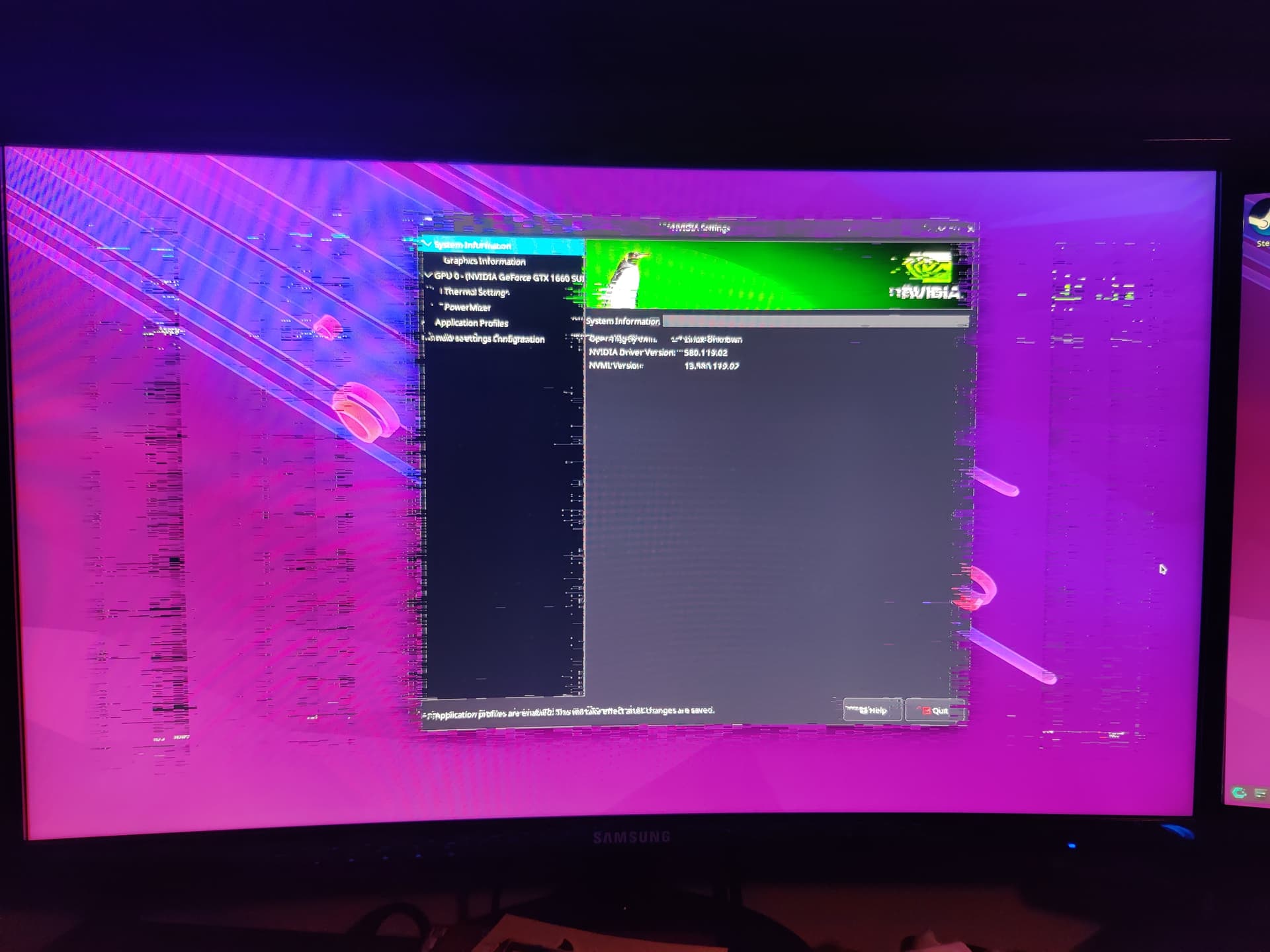 Screen tearing/Ghosting on second display - Issues & Assistance ...